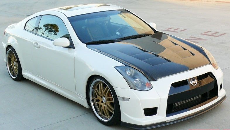 2003-2006 G35 2DR Coupe GTR Style Full Body Kit Bumpers/Sideskirts for ...
